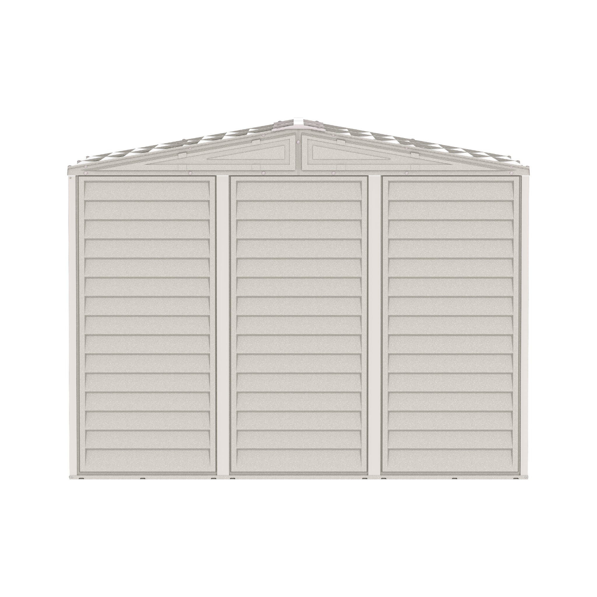 DuraMate 8x5.5ft (239.7x162.8x187.5 cm) Resin Storage Shed – Cosmoplast ...