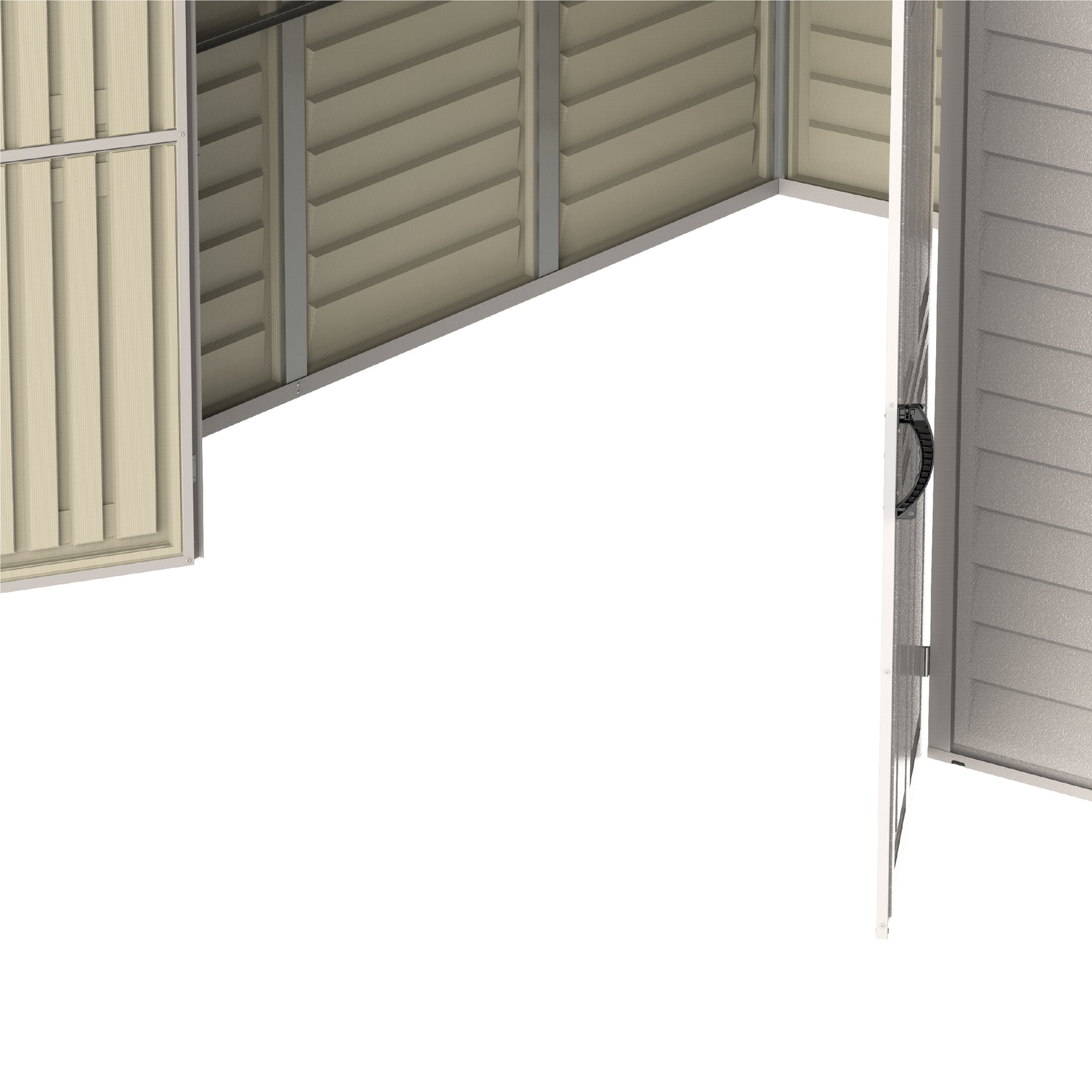 DuraMate 8x8ft (239.7 x241.8x187.5 cm) Resin Storage Shed – Cosmoplast ...